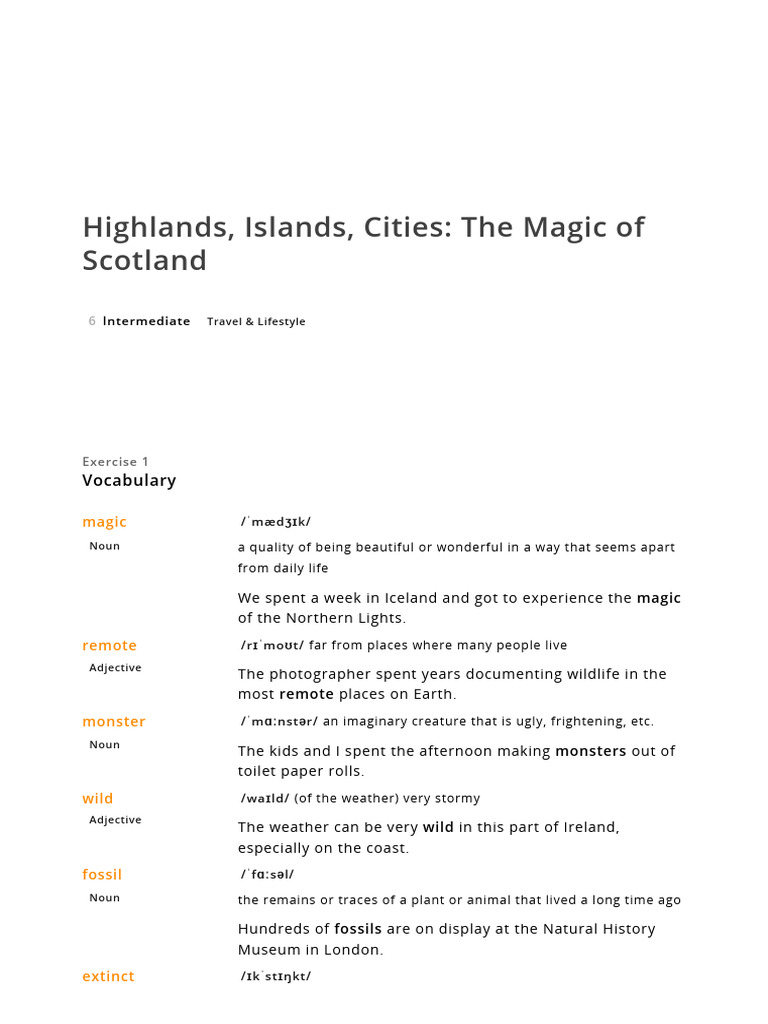The Magic of Scotland | PDF | Scotland | Edinburgh
