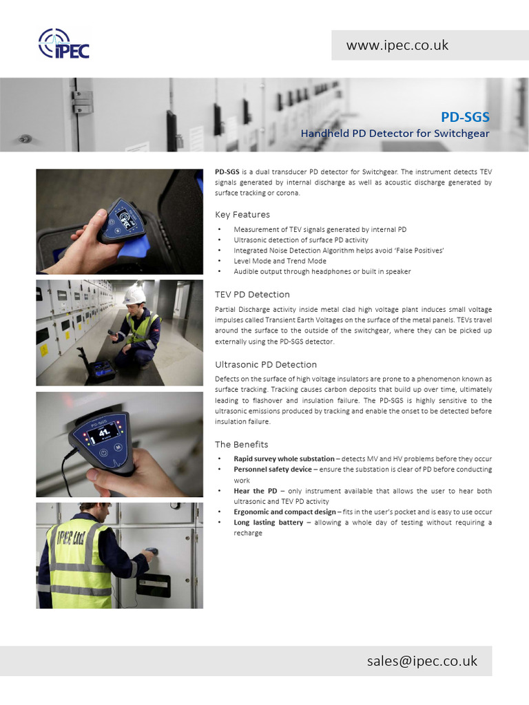 Product Specification - PD-SGS - IPEC | PDF | Physical Quantities ...