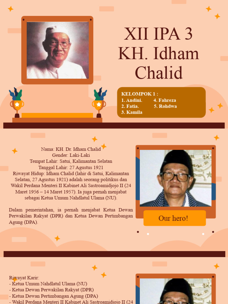 KH Idham Chalid | PDF | Politik | Ilmu Sosial