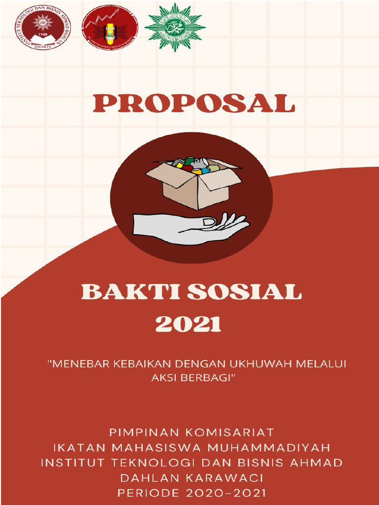 Bismillah Proposal Baksos 2021 | PDF | Ilmu Sosial | Seni