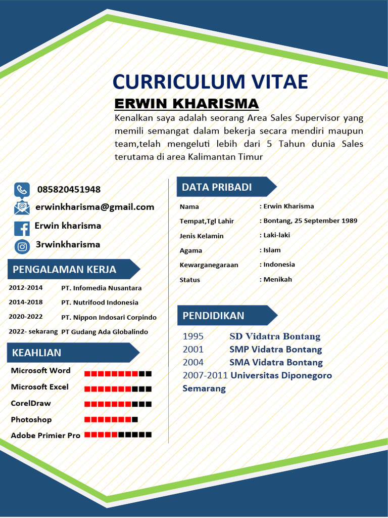 CV ERWIN (1) (1) Salinan Salinan Salinan | PDF