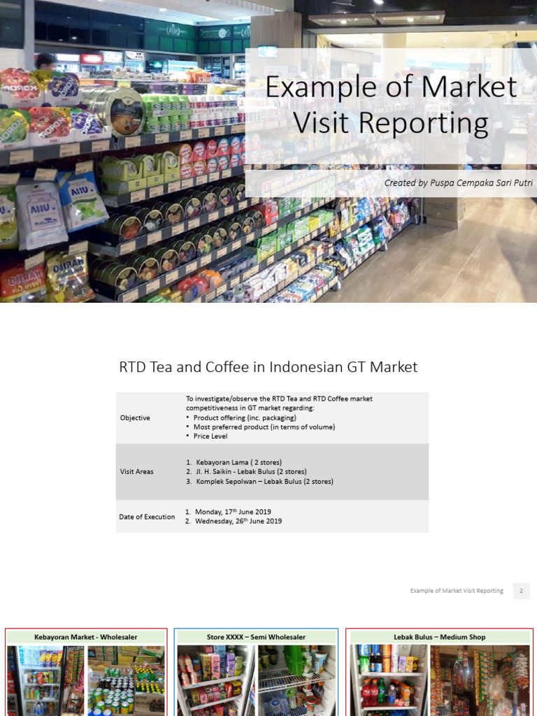 Market Visit Report | PDF | Bakery | Breads