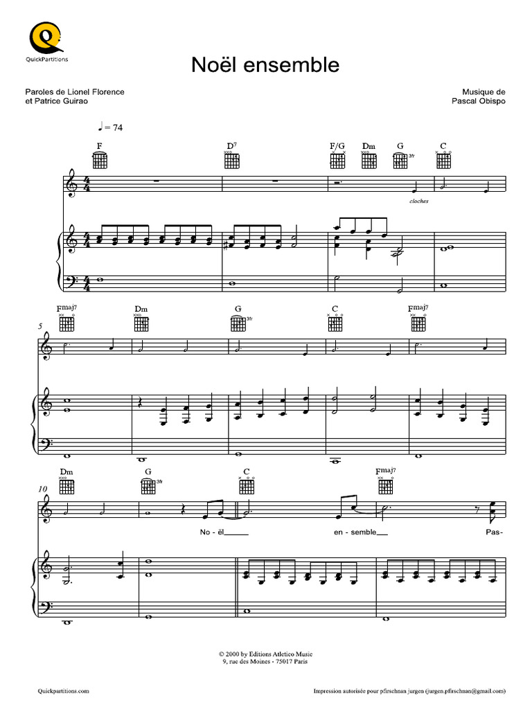 Noël Ensemble | PDF