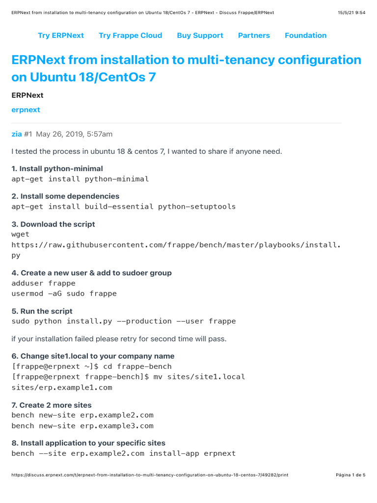ERPNEXT | Download Free PDF | Computer Engineering | Computing