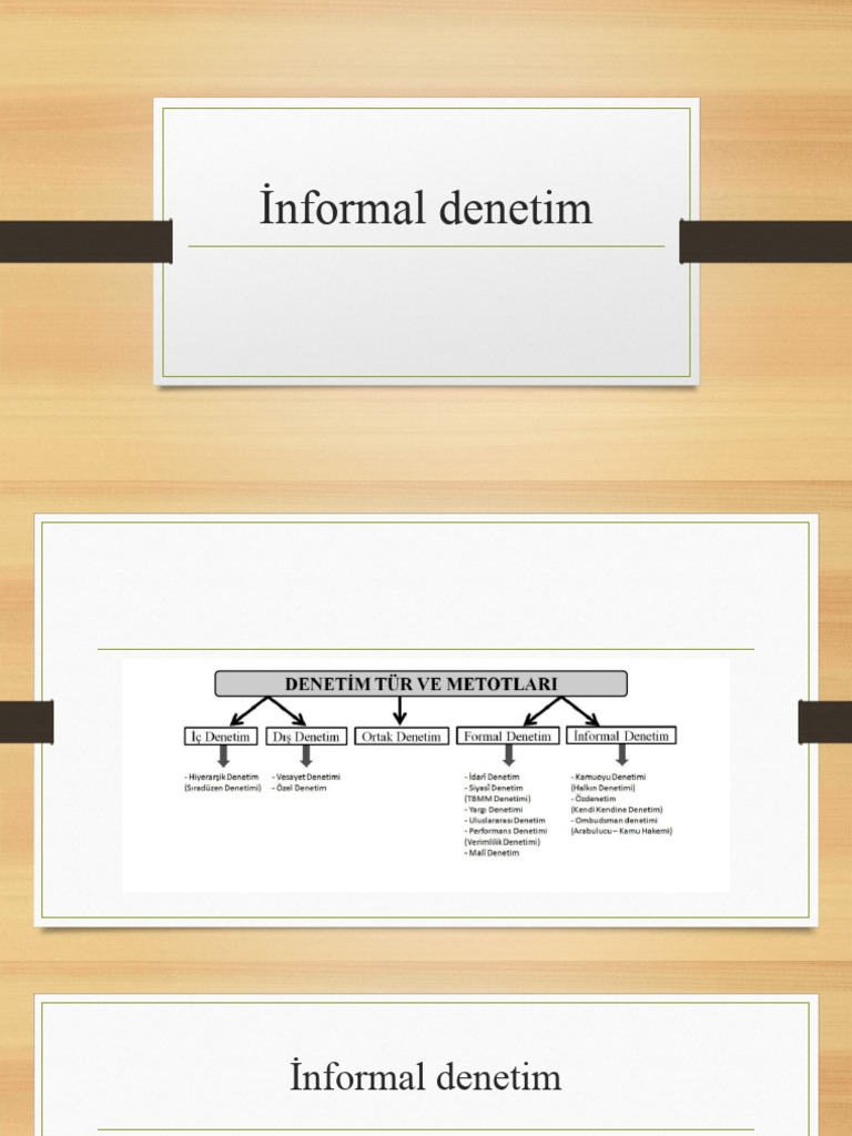 Denetim Informal | PDF