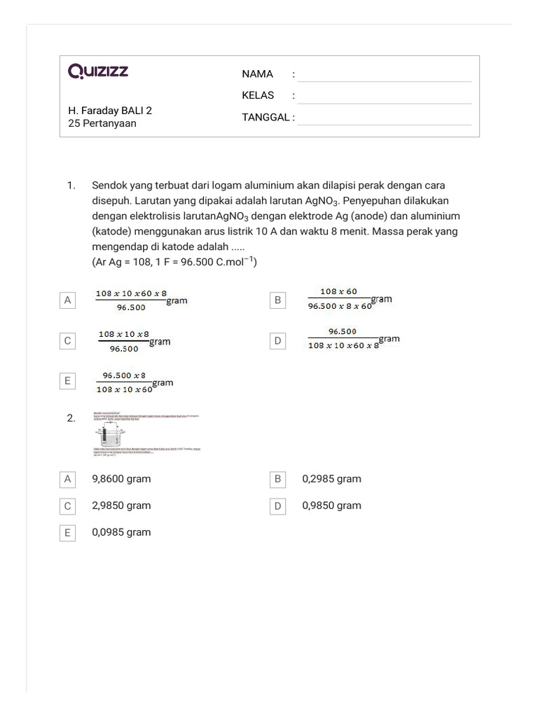 H. Faraday Bali 2 - 12a Bali | PDF