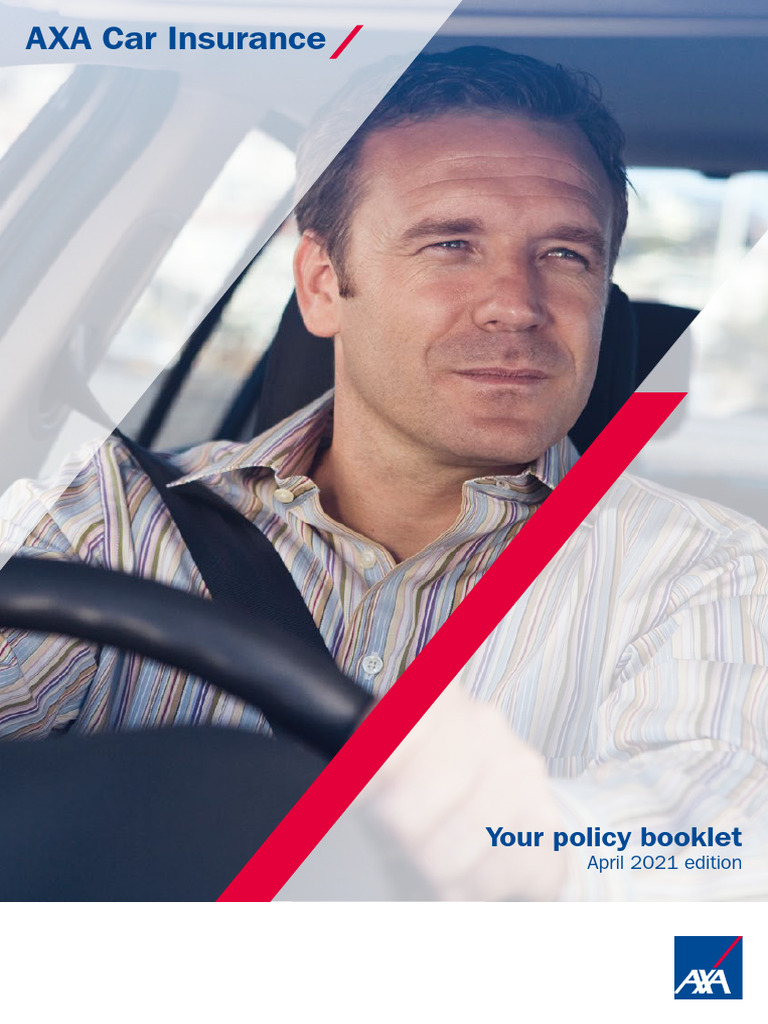 Axa Car Policy | PDF | Insurance | Car