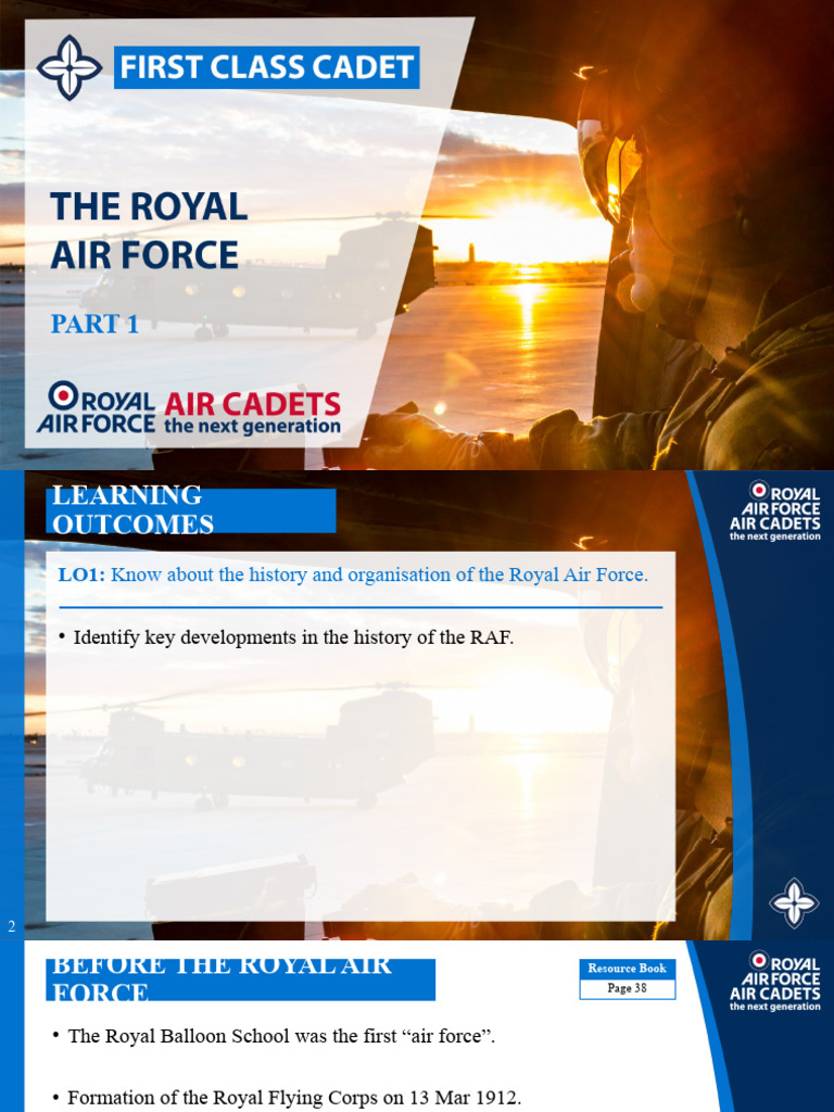 History and Structure of the RAF | PDF | Royal Air Force | Royal Flying Corps