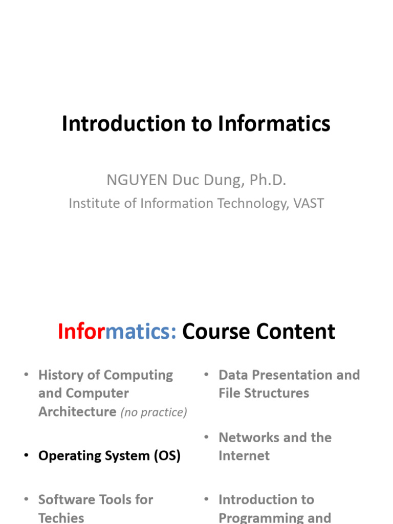 Presentation - Operating System | PDF | Operating System | Booting