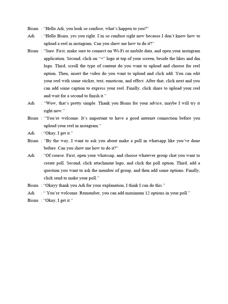 Conversations | PDF | Social Science