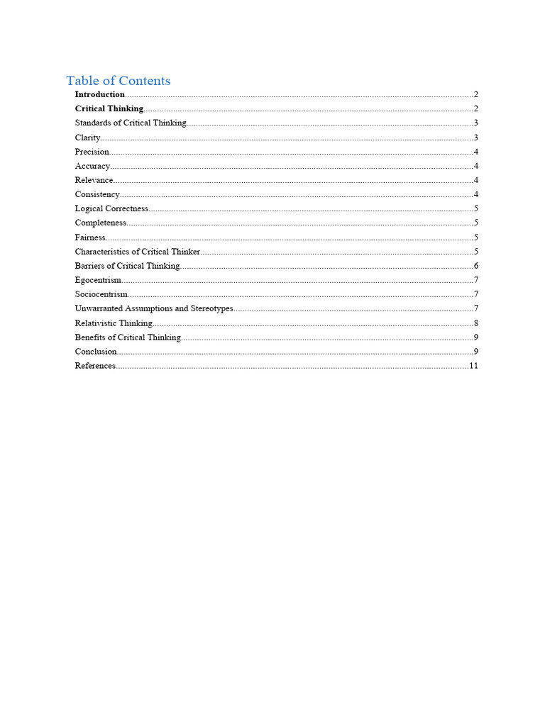 Summary | PDF | Critical Thinking | Thought
