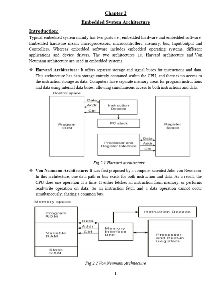 Chapter Two | PDF | Microcontroller | Embedded System