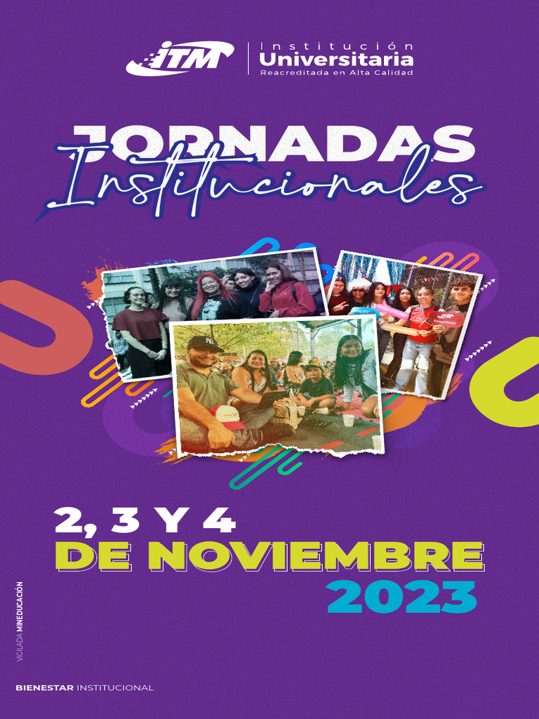 Programacion Jornadas ITM 2023 | PDF