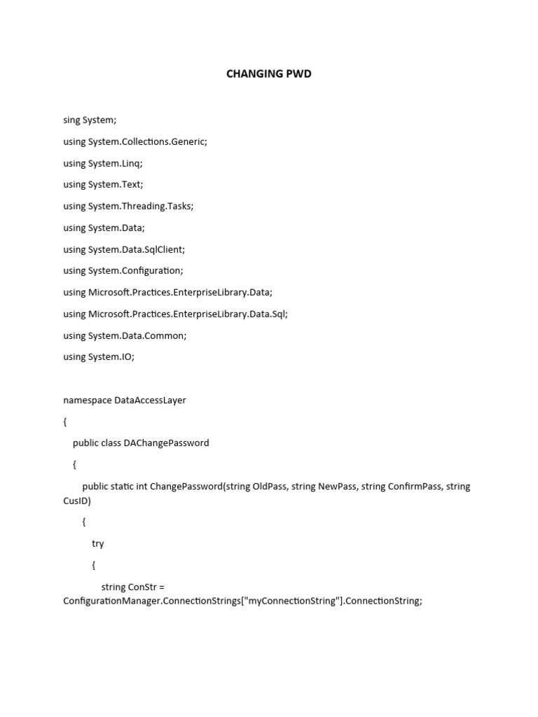 PJ Codes | PDF | Parameter (Computer Programming) | Language Integrated Query