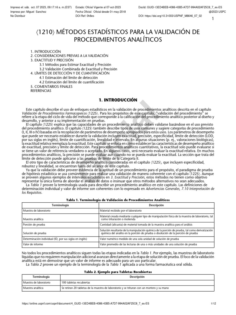GUID - 7 es-ES | PDF | Exactitud y precisión | Estadísticas