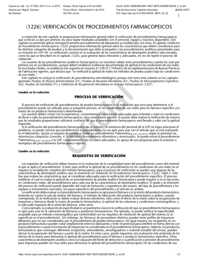 GUID - 3 es-ES | PDF | Farmacología | Farmacéutico