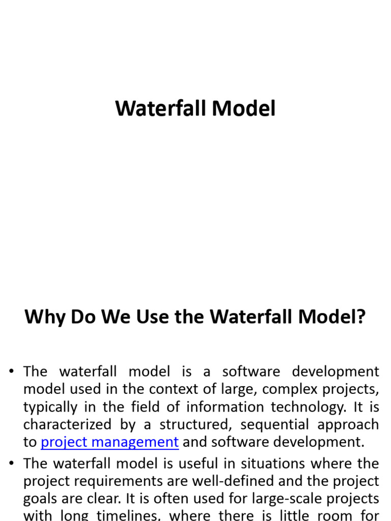 Waterfall Model Prototyping Model | PDF | Software Testing | Software ...