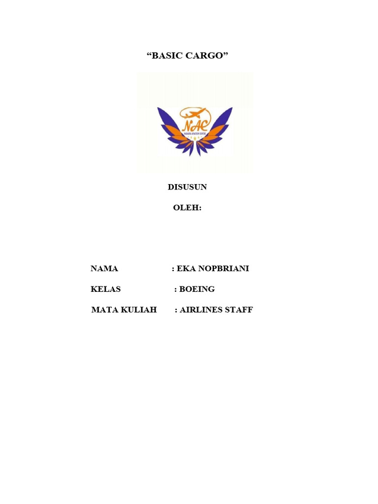 MAKALAH Basic Cargo | PDF
