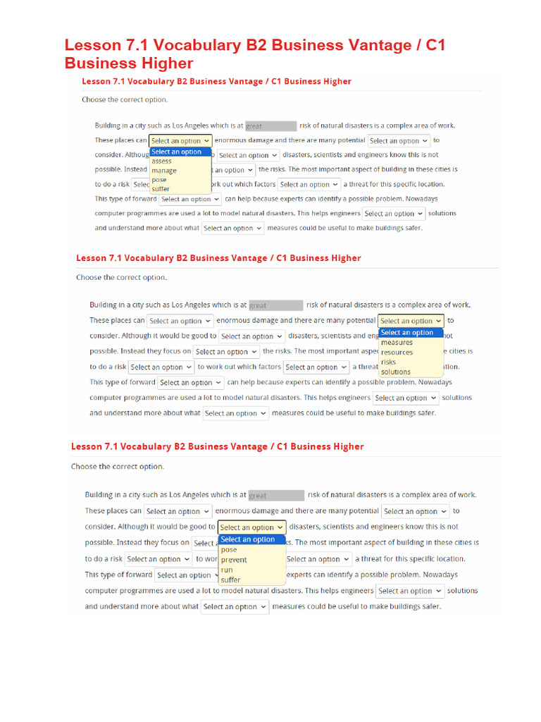 Unit 7 Interactive Test Pdf
