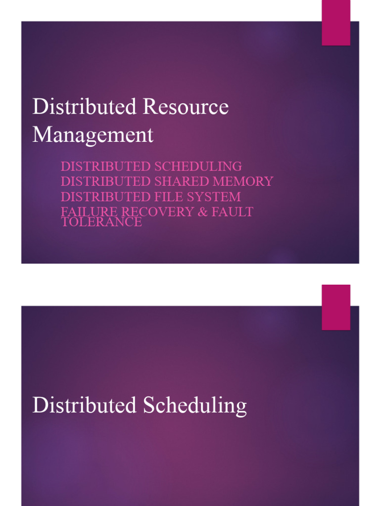 Distributed Scheduling | PDF | Load Balancing (Computing) | Scheduling ... Distributed Scheduling | PDF | Load Balancing (Computing) | Scheduling ...