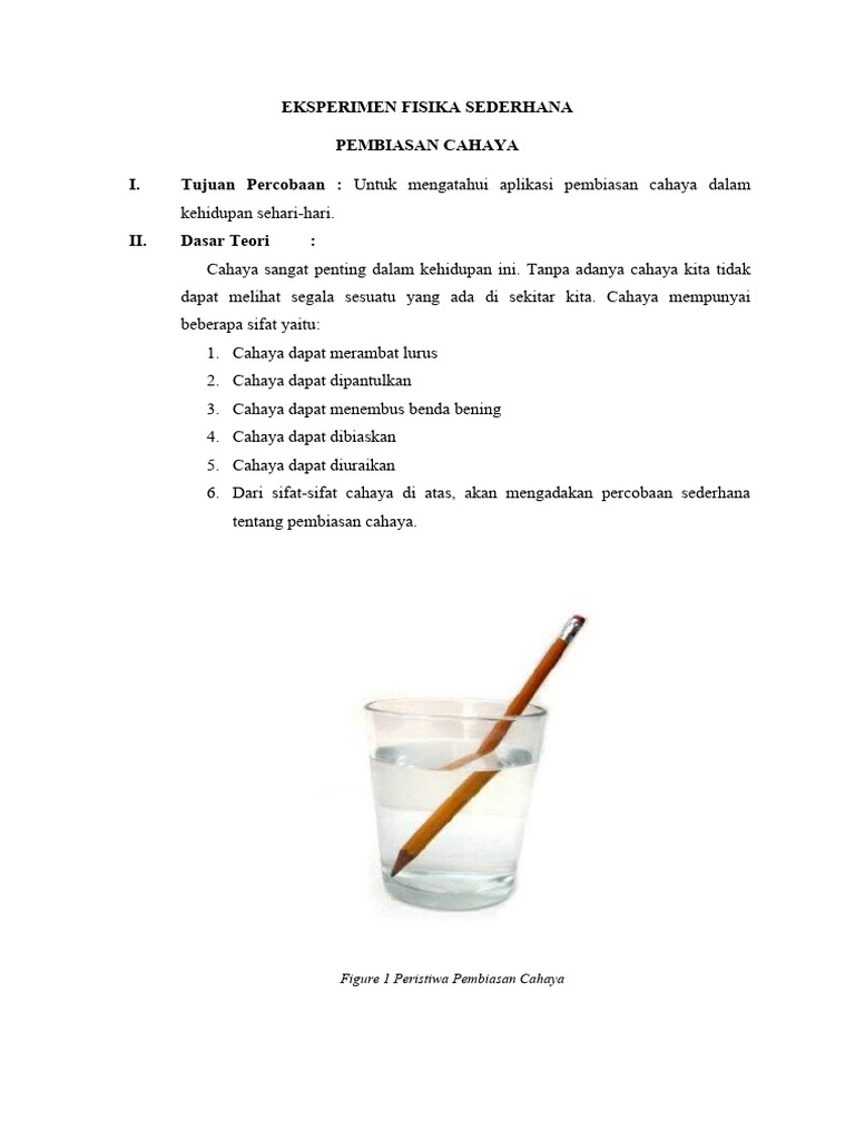 Eksperimen Fisika Sederhana Pdf