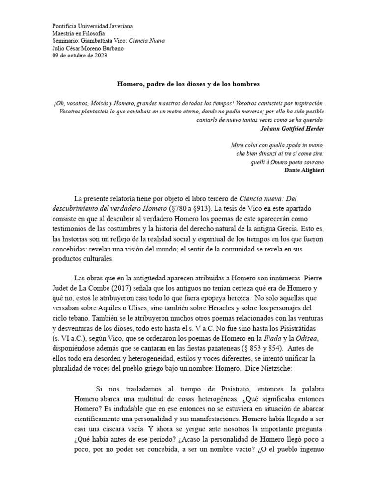 El Verdadero Homero | PDF | Homero | Antigua Grecia