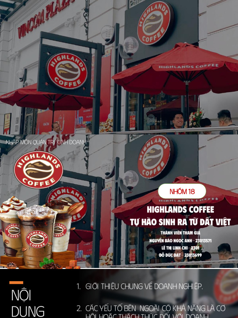 Highlands Coffee | PDF
