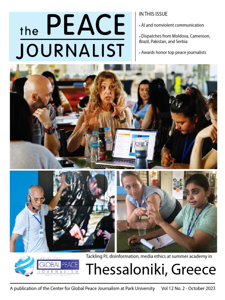 Peace Journalist Oct 2023-Web | PDF | Journalism | News