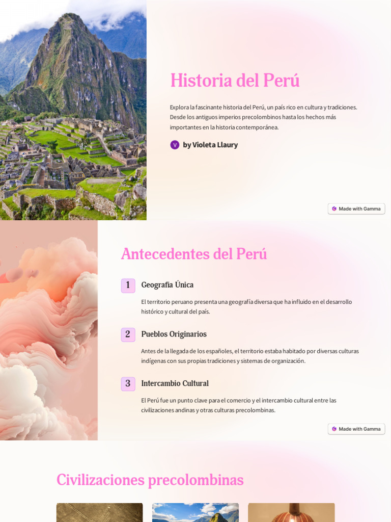 Historia Del Peru | PDF | Perú