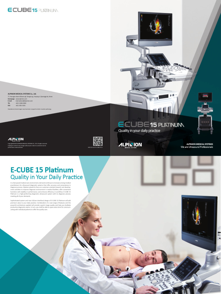 E-CUBE15 Platinum General Imaging Catalog | PDF