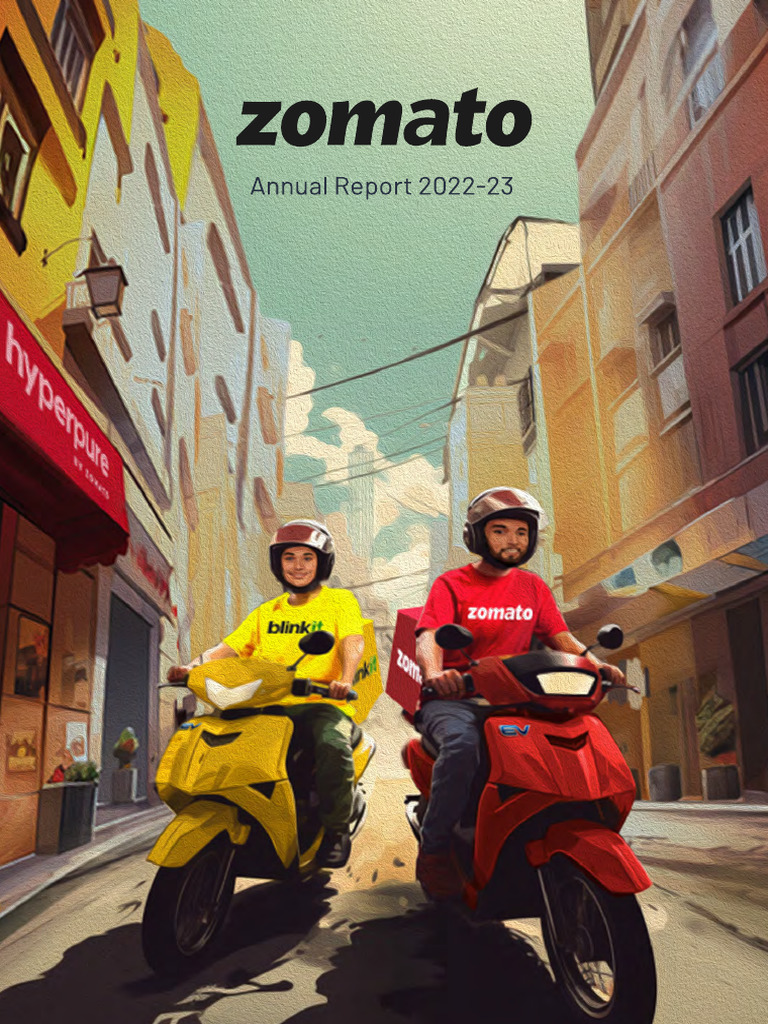 Zomato Annual Report 2022-23 Insights | PDF | Restaurants | Cost