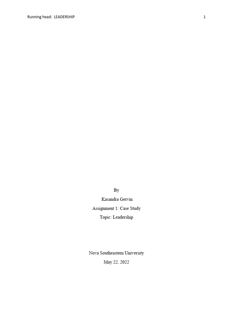 Leadership Styles | PDF | Leadership | Organizational Behavior