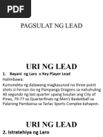 Sports Writing Filipino - FACT SHEET SET 1 PDF | PDF