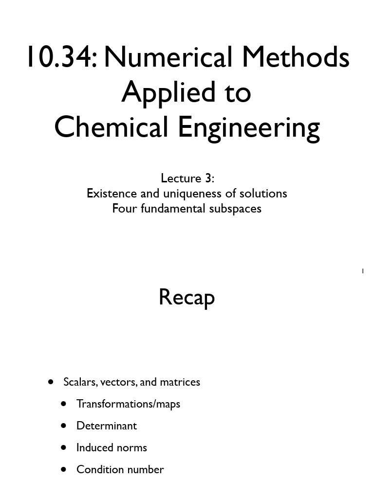 Numerical Methods | PDF