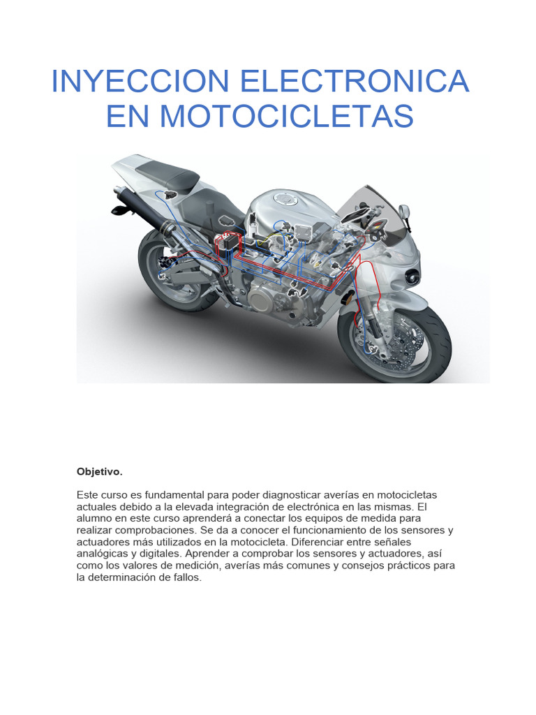 Inyeccion Electronica Motos | PDF