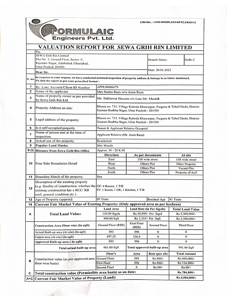 Asim Valuation | PDF