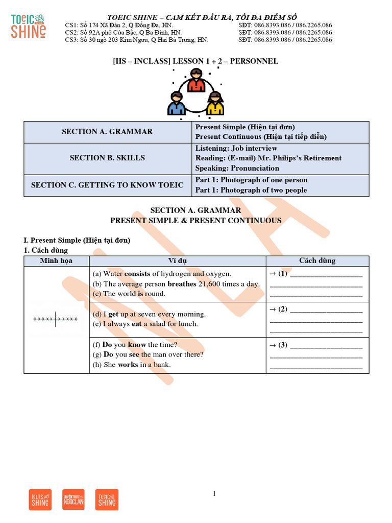 Hs Inclass Lesson 1 2 2 | PDF