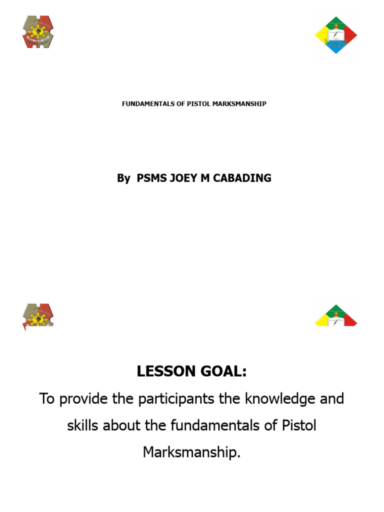 Fundamentals of Marksmanship by Joey C | PDF | Shooting | Trigger (Firearms)
