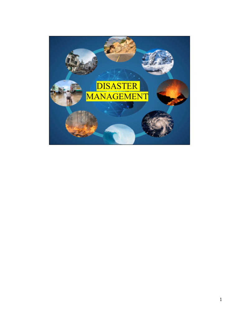 Chapter 6 - Disaster Management | PDF | Flood | Tropical Cyclones