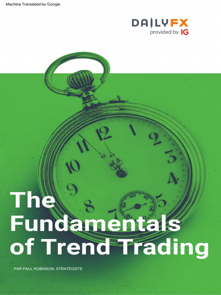 DailyFX Guide Fundamentals of Trend Trading | PDF | Opérateur de marché | Investir