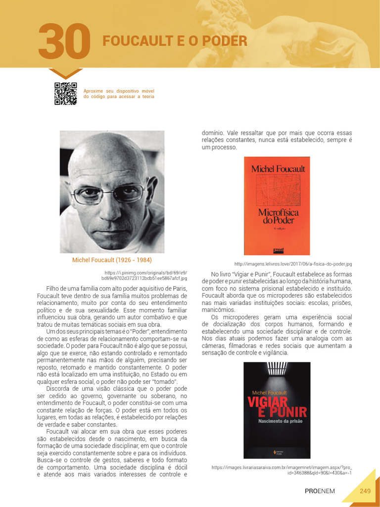 Foucault e o Poder | PDF | Política | Ciências Sociais