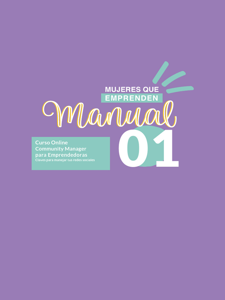 Curso de Community Manager para Emprendedoras | PDF | Iniciativa empresarial | Marketing