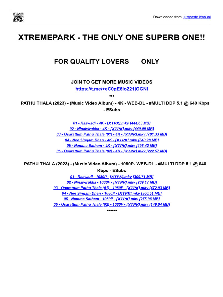 PathuThala Justpasteit | PDF