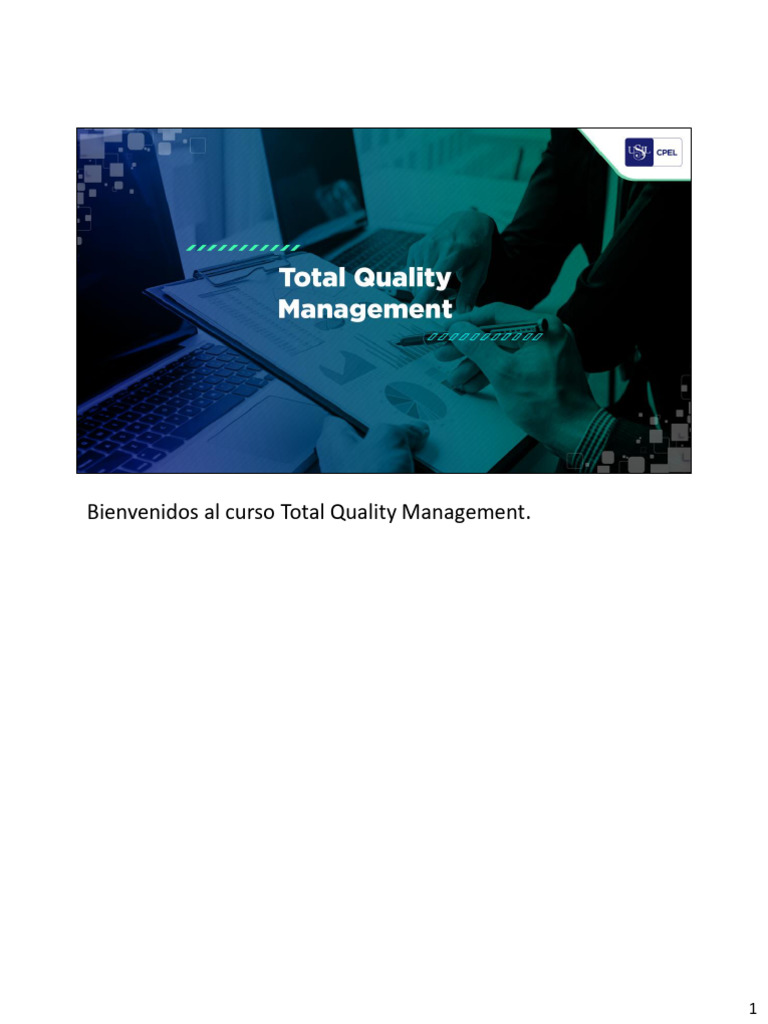 Tema 1 - Herramientas de Calidad | PDF | Calidad (comercial) | Business