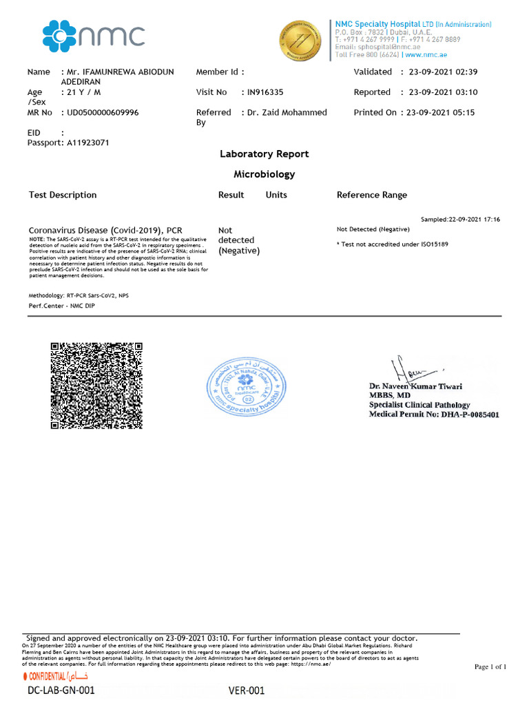 Show Report | PDF | Reverse Transcription Polymerase Chain Reaction ...