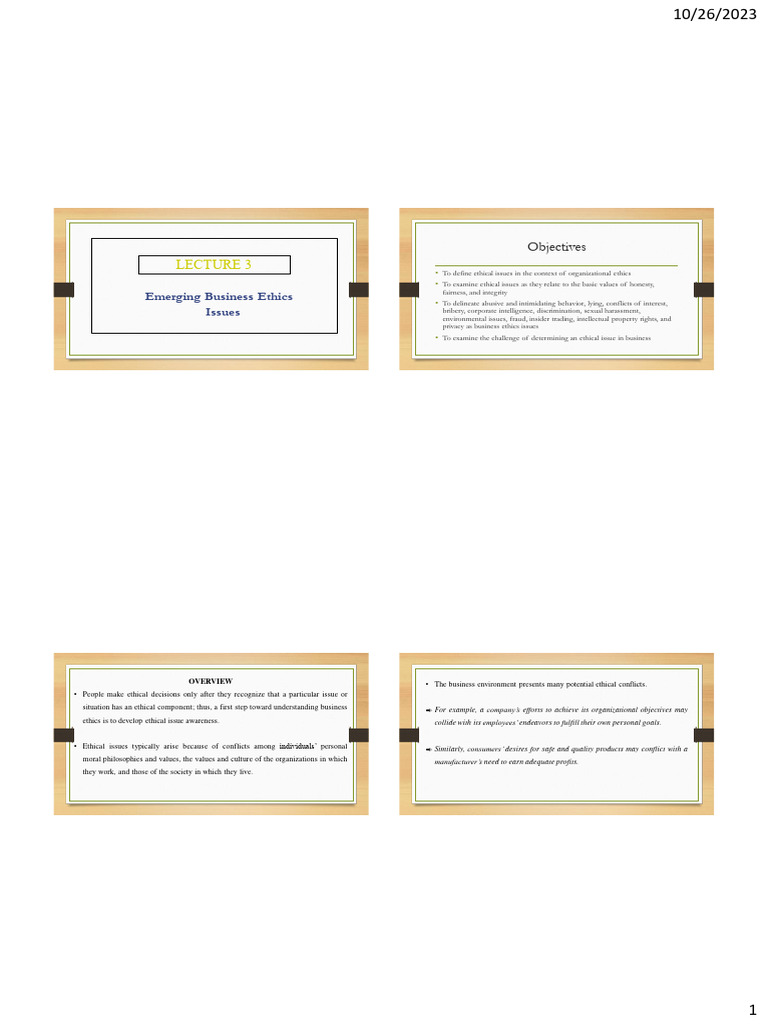 Ethics Ch07 Lecture | PDF