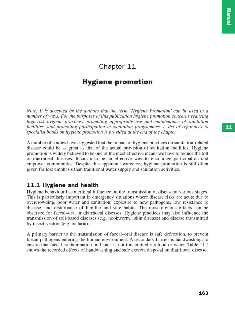 Emergency Sanitation | PDF | Sanitation | Hygiene