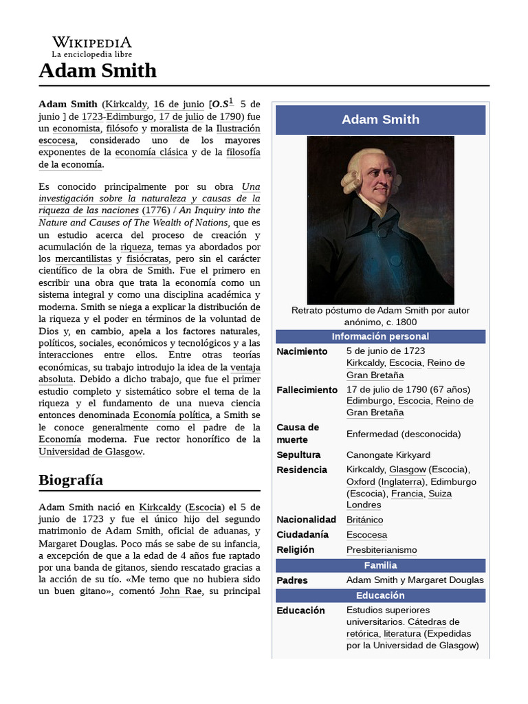 Adam Smith | PDF
