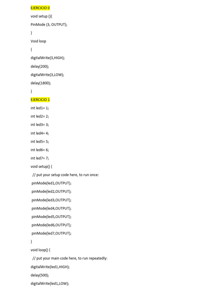 Ejercicios Michell Codigo | PDF | Computers