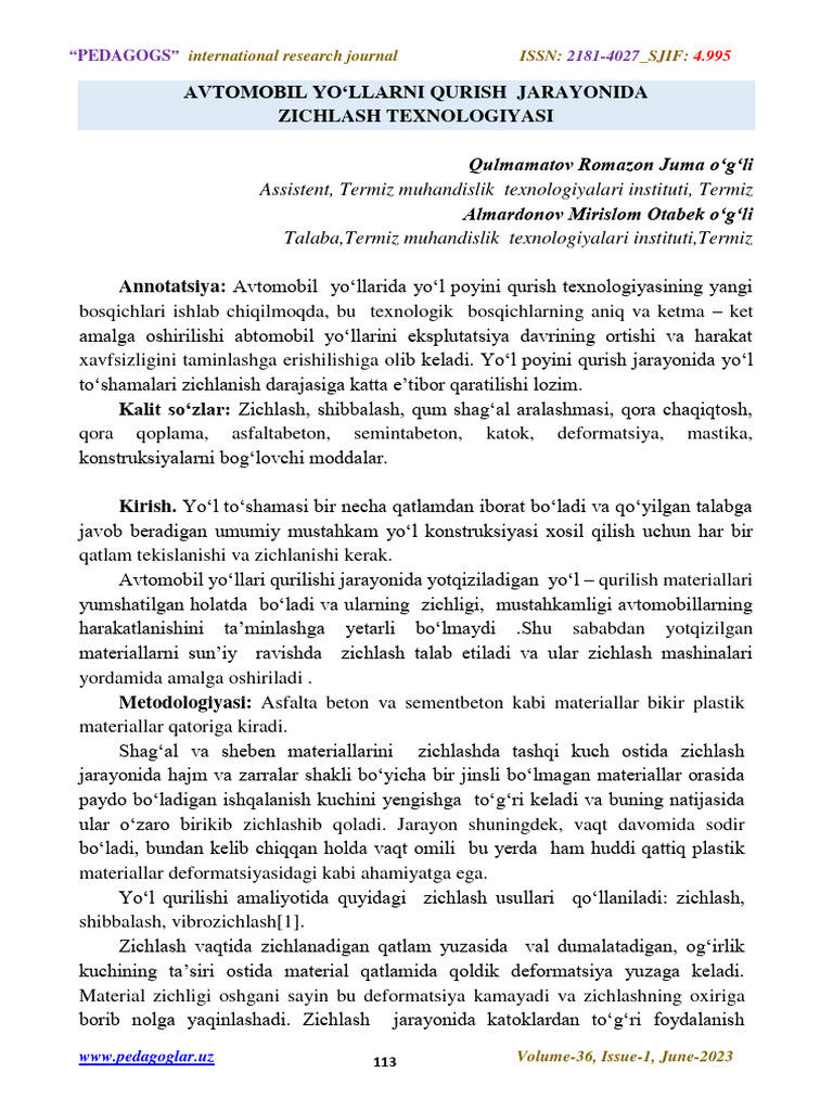 Assistent, Termiz Muhandislik Texnologiyalari Instituti, Termiz Talaba ...